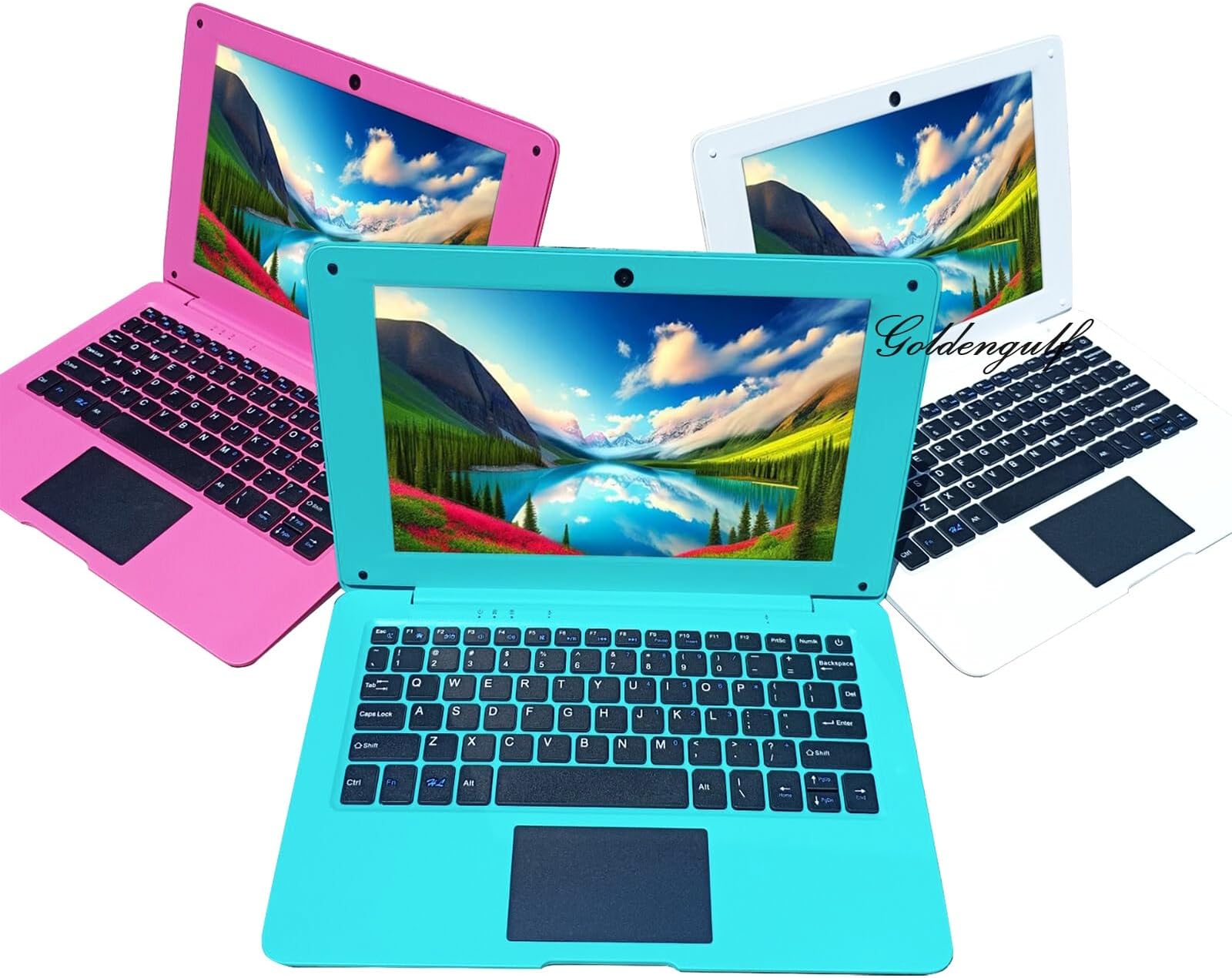 Amazon.com: Goldengulf 7 Inch Portable Mini Computer Laptop PC Netbook ...