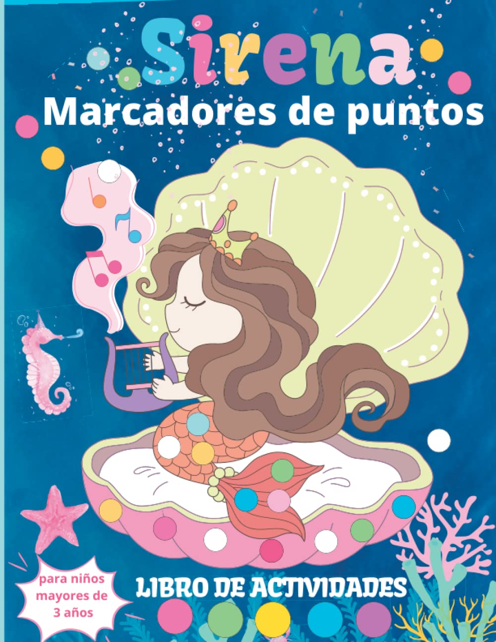 Marcadores De Puntos Sirena Libro De Actividades Para Ninos Y ...