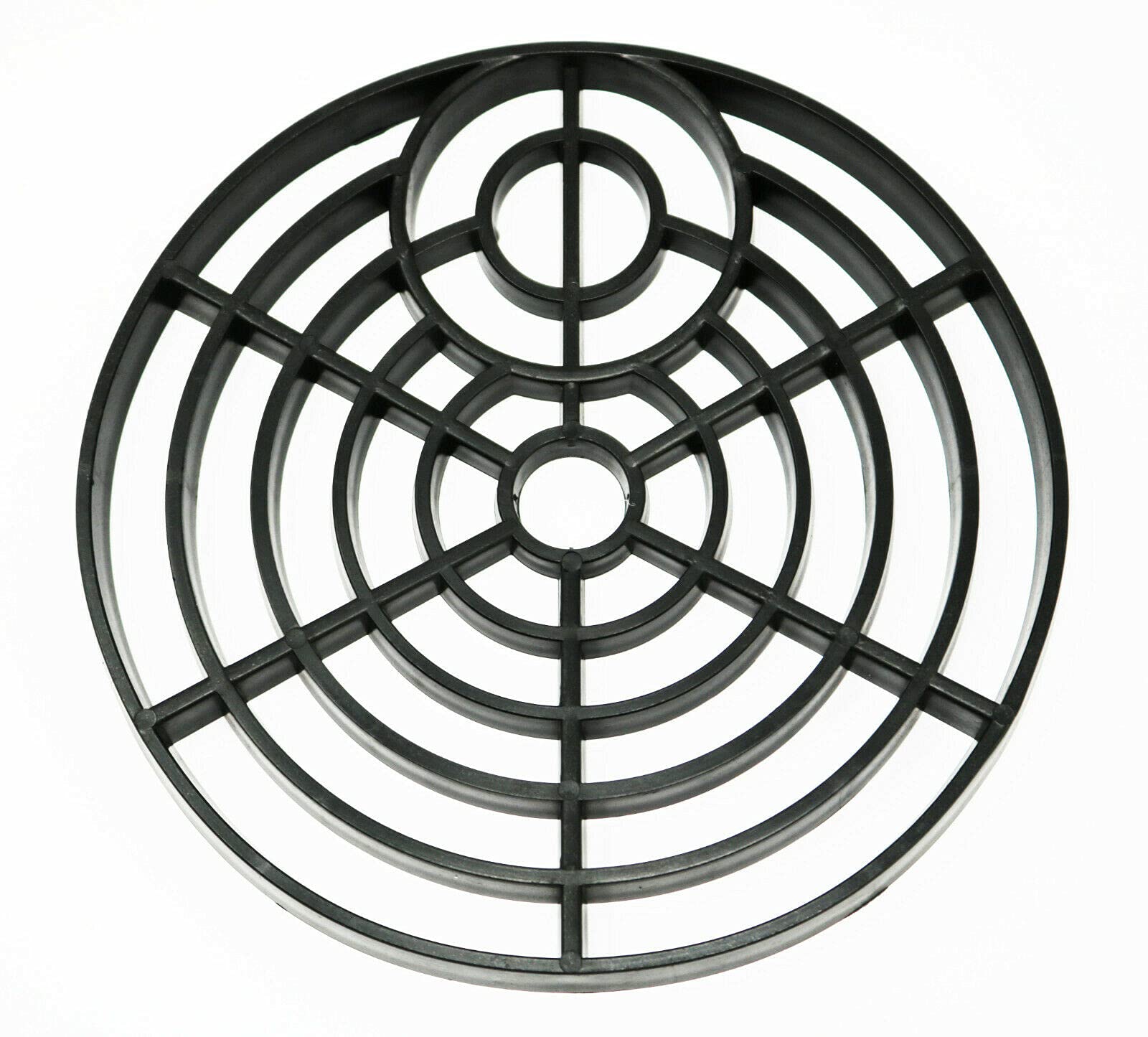fiXte® Round Gulley Grid Drain Cover Grate Lid Heavy Duty PVC 150mm x ...