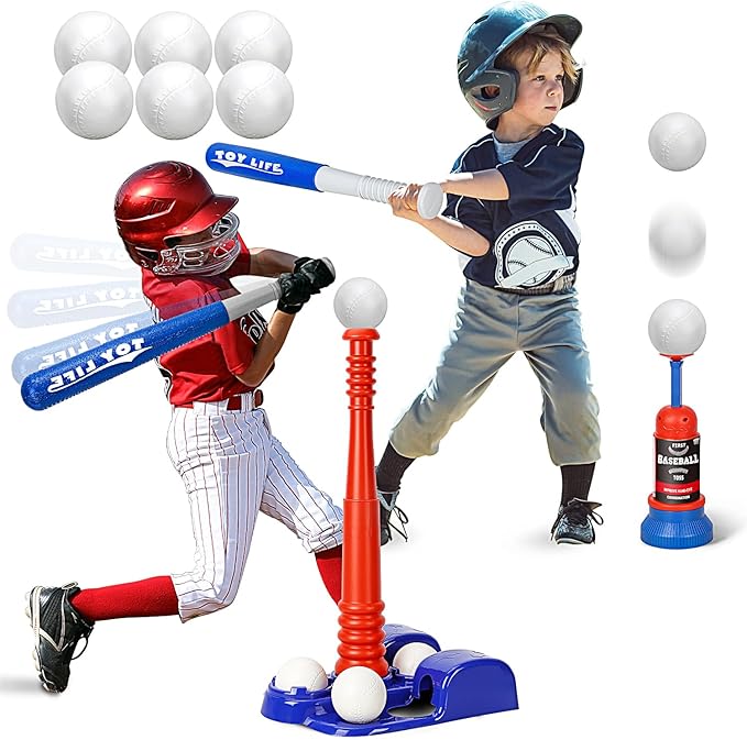 Amazon.com: TOY Life T Ball Sets for Kids 3-5 Tee Ball Set Tball Set ...