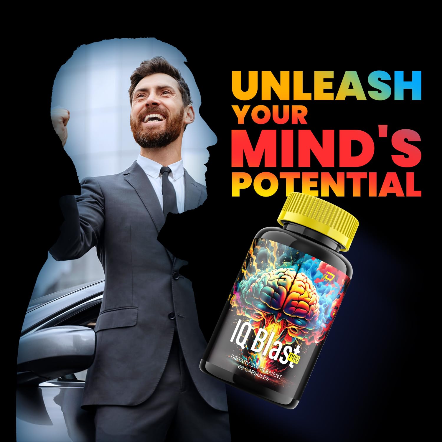 Snapklik.com : IQ Blast Pro Brain Supplement Capsules IQBlast Pro All ...