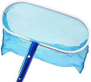 Amazon.com : Swimming Pool Deep Bag Leaf Rake Pool Skimmer Net Aluminum ...