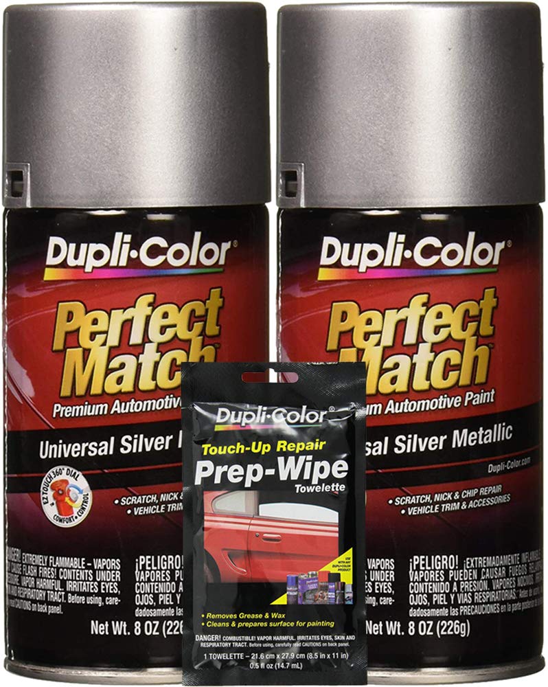 Amazon.com: Dupli-Color Universal Silver Metallic Exact-Match ...