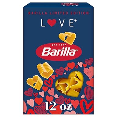 Amazon.com : Barilla Limited Edition Love Pasta, Non-GMO Heart Shaped ...