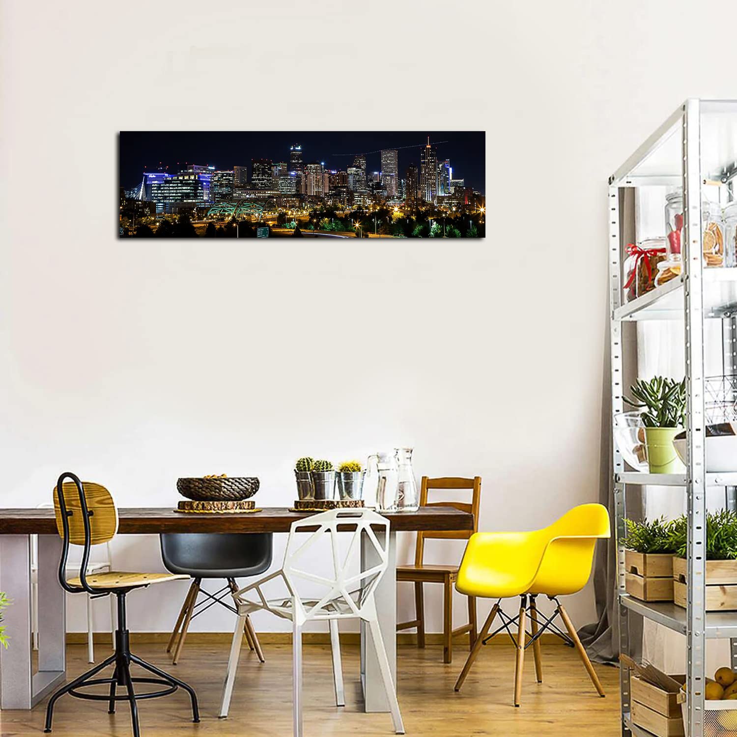 Denver City Skyline Wall Decal
