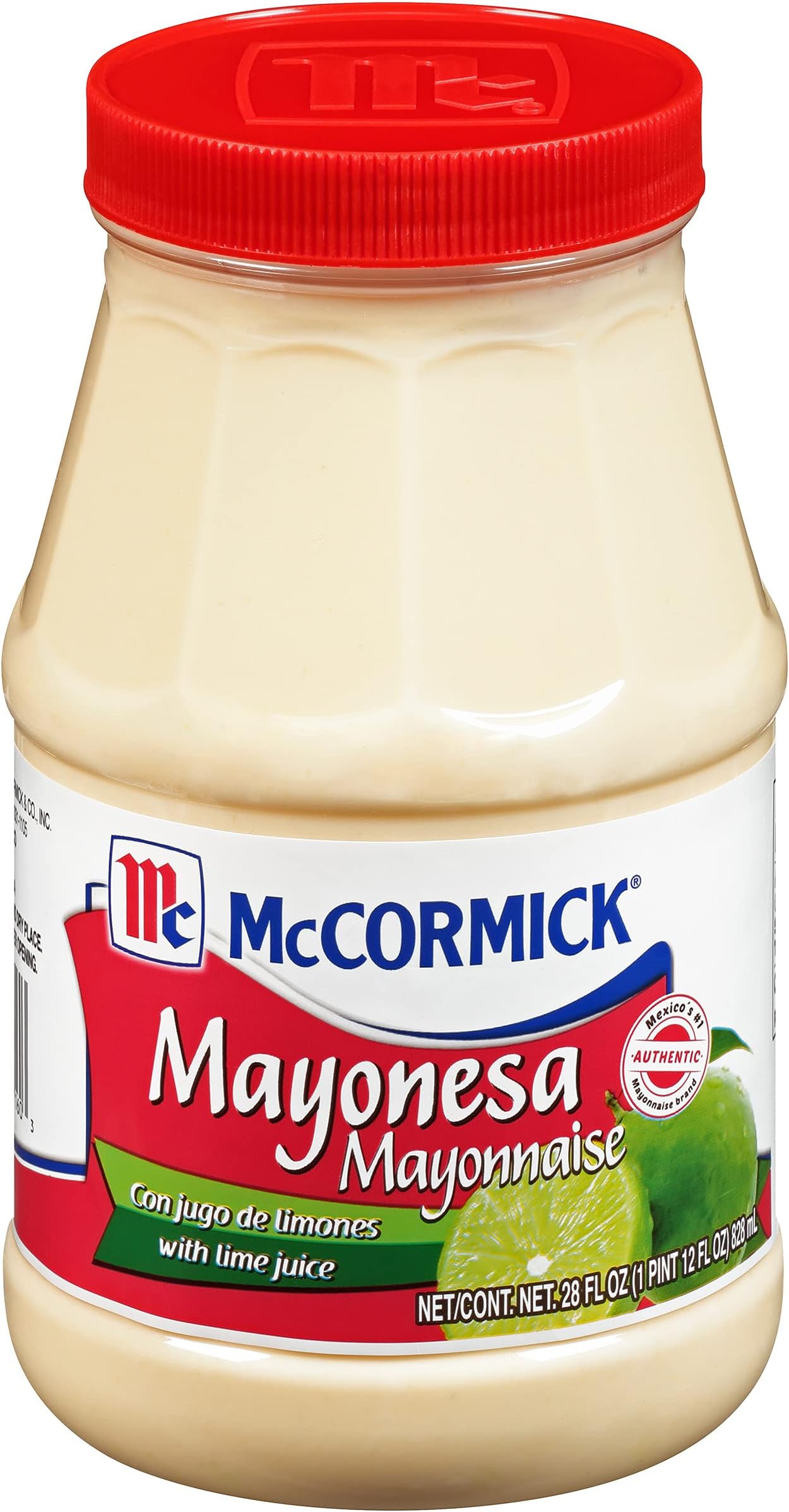 Amazon.com: McCormick Mayonesa (Mayonnaise) with Lime Juice, 28 fl oz ...