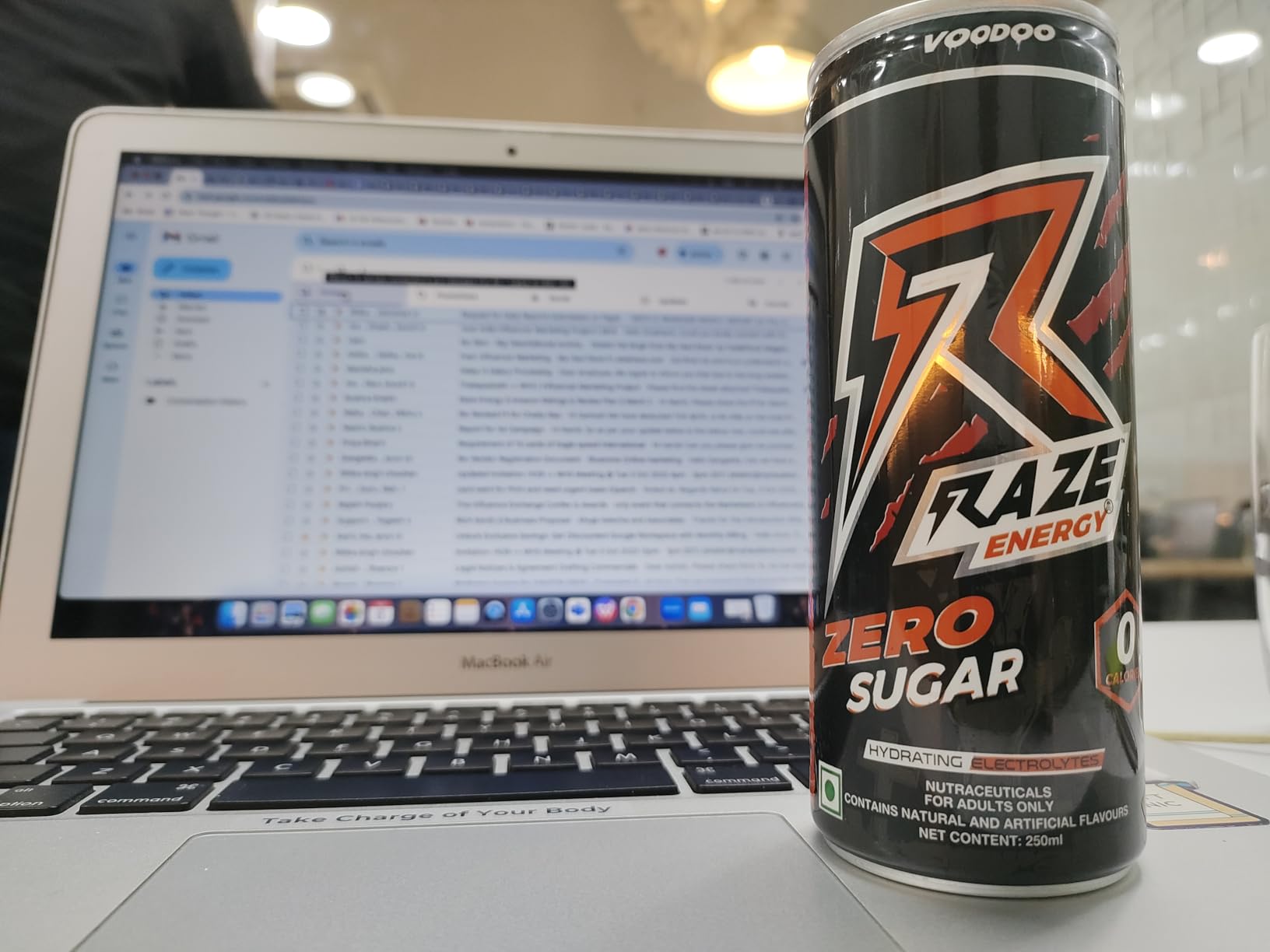 VANREO Raze Energy Functional Energy Drink, 75Mg Caffeine, Zero ...