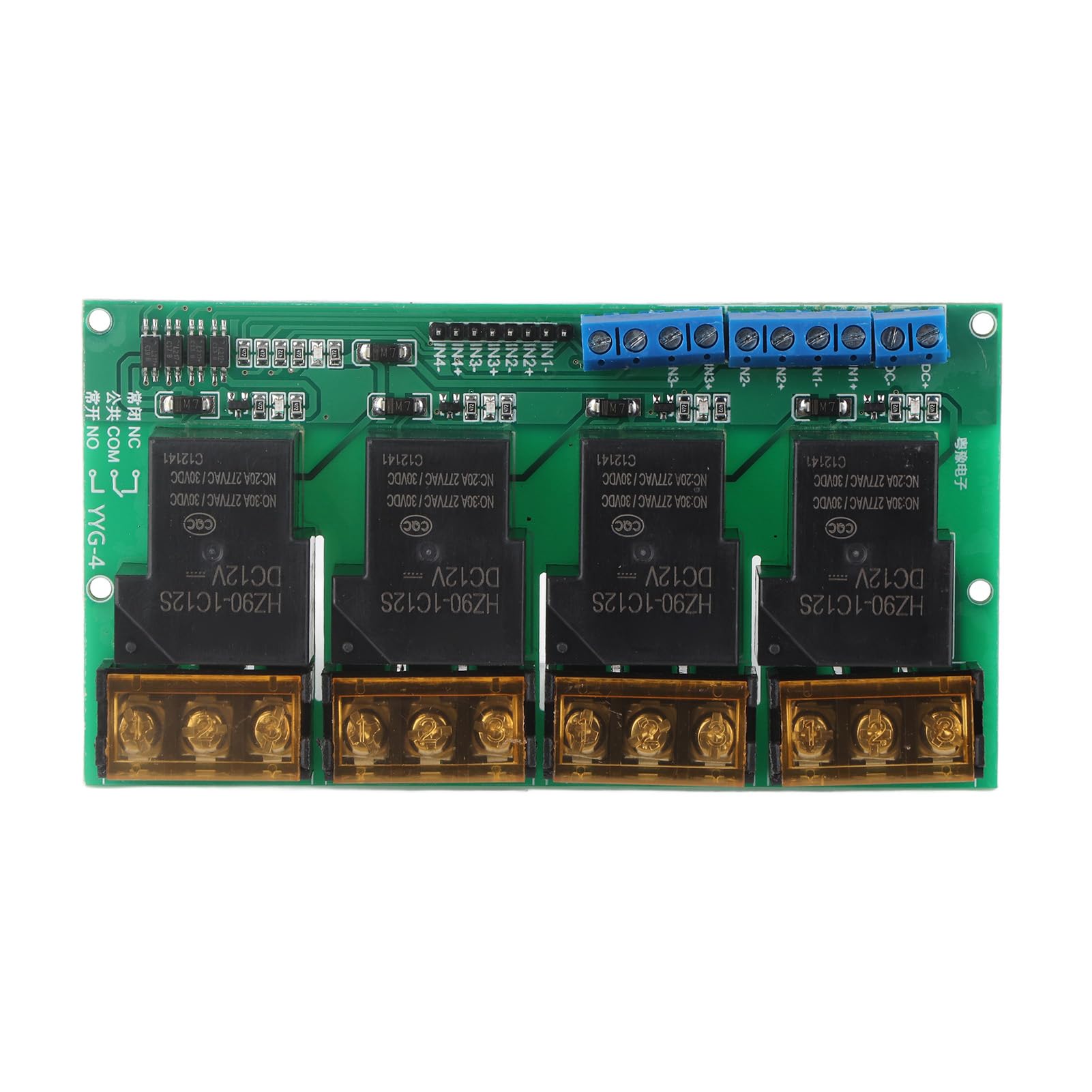 Relay Module, 4 Channel Optocoupler Relay Module,Programmable Expansion ...