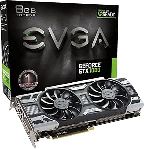 EVGA Placa gráfica GeForce GTX 1080 8GB ACX 3.0 GDDR5X 08G-P4-6181-KR | Amazon.com.br