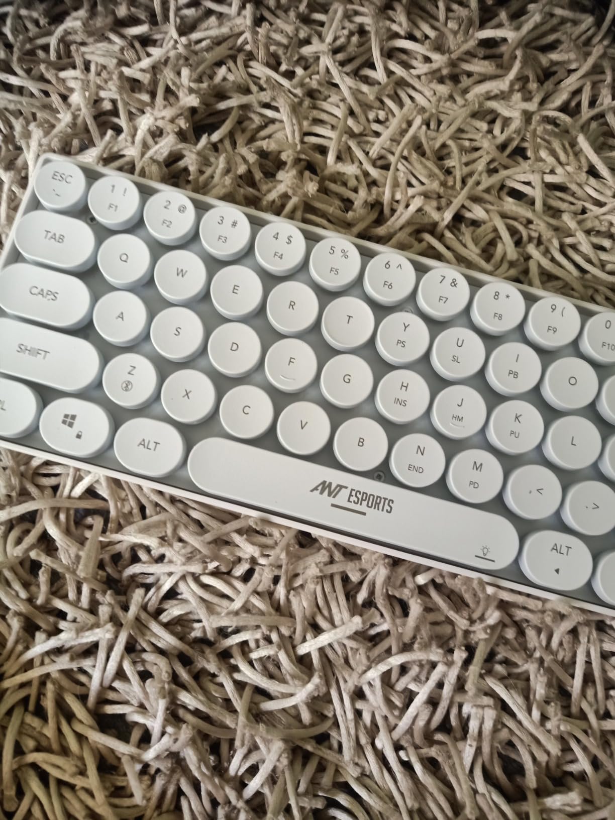 Ant Esports MK1500 Mini 60% Pro RGB Wireless Gaming Keyboard with ...