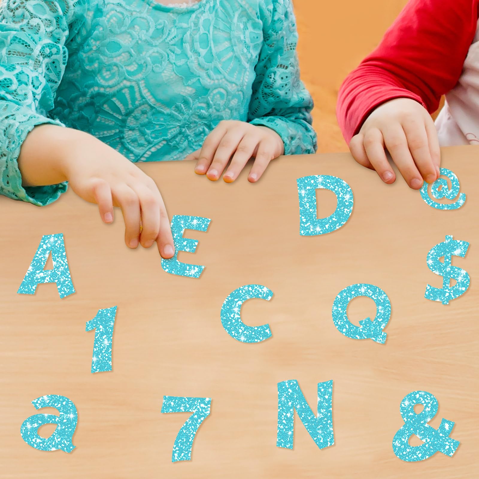Snapklik.com : Colarr 216 Pcs Glitter Bulletin Board Letters For ...
