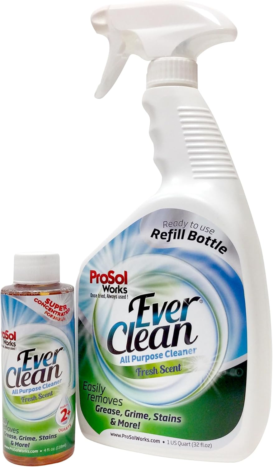 Amazon.com: PROSOL WORKS All Purpose Cleaner 4 oz Kit - Multi-Surface ...