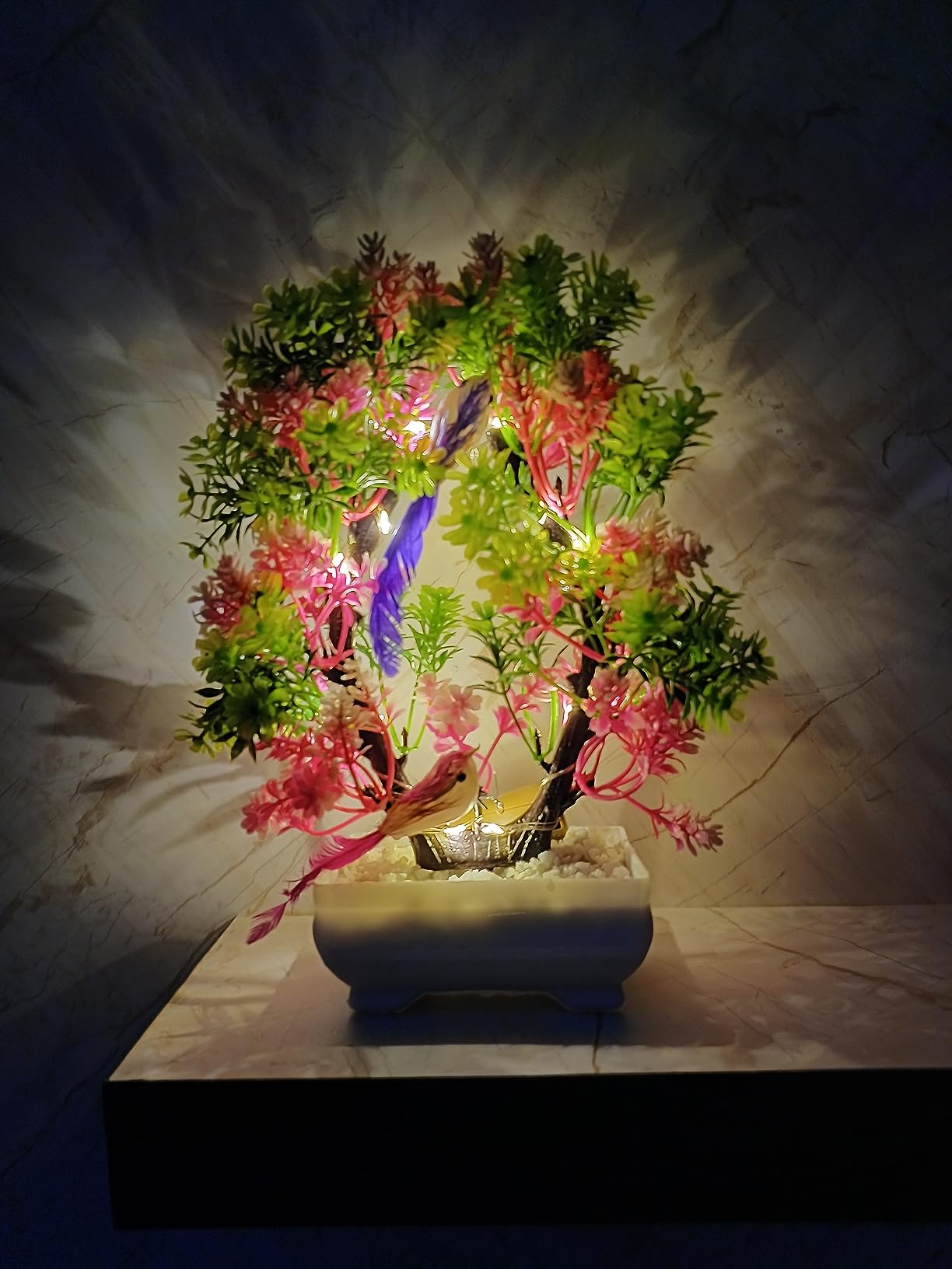 Buy Handybee® Artificial Plants for Home décor with LED Lights | Small ...