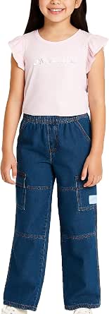 Amazon.com: AEROPOSTALE Girls Pants Set - 2 Piece Cute Stylish Graphic ...