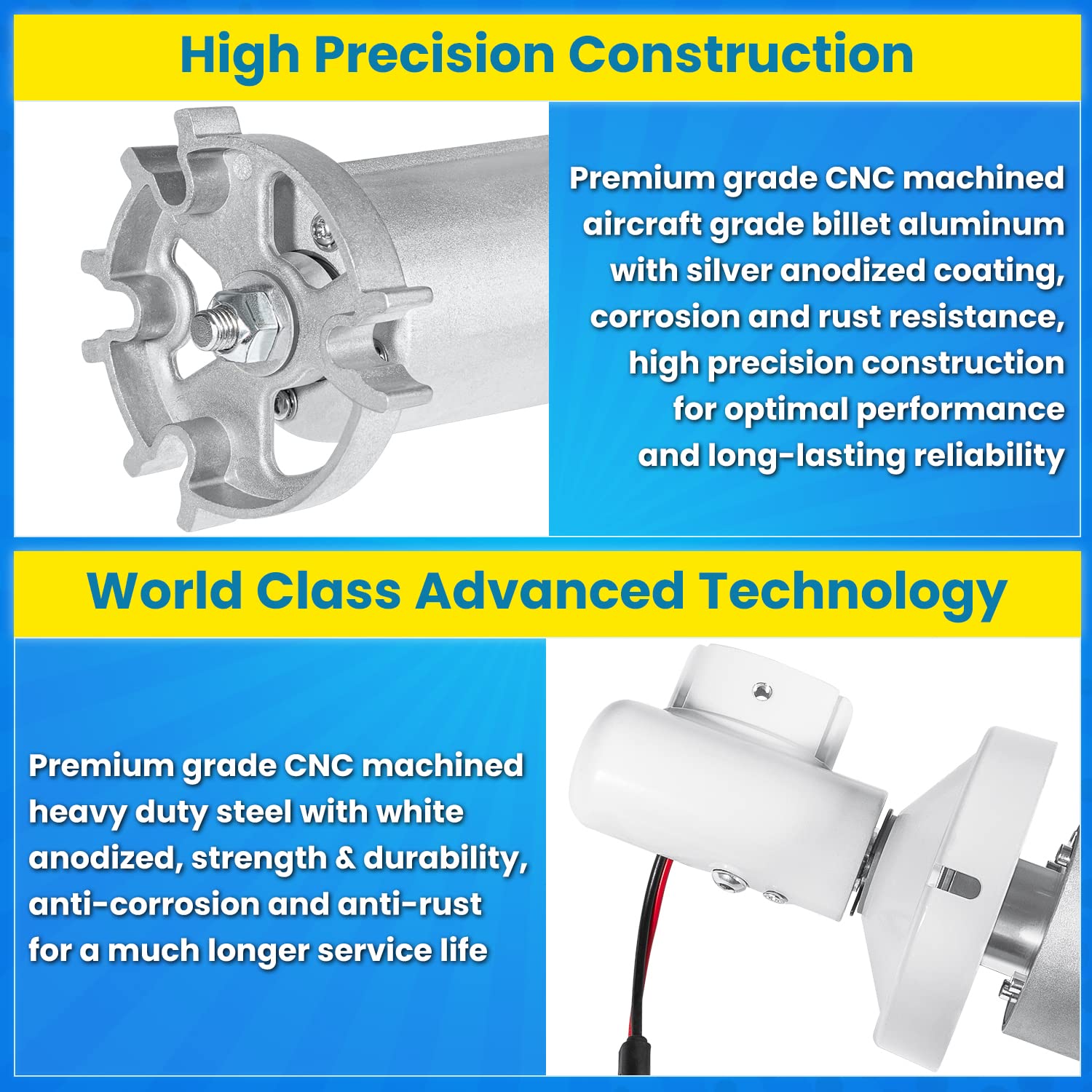 Repalce for DOMETIC 3310423.209B Torsion Assembly Rh White for 9100 ...