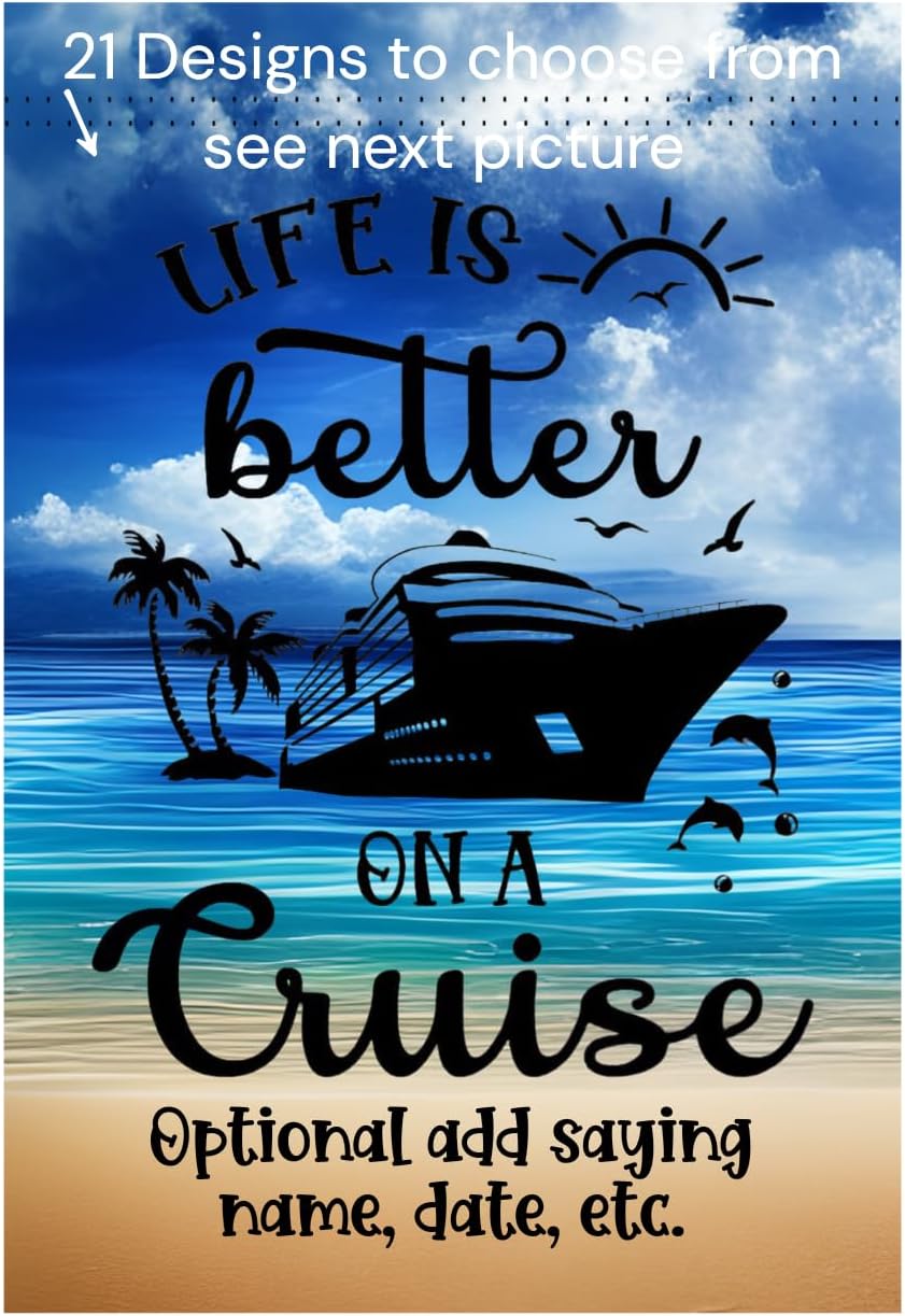 Amazon.com: Personalized Custom Magnetic Cruise Door Sign Banner, Large ...