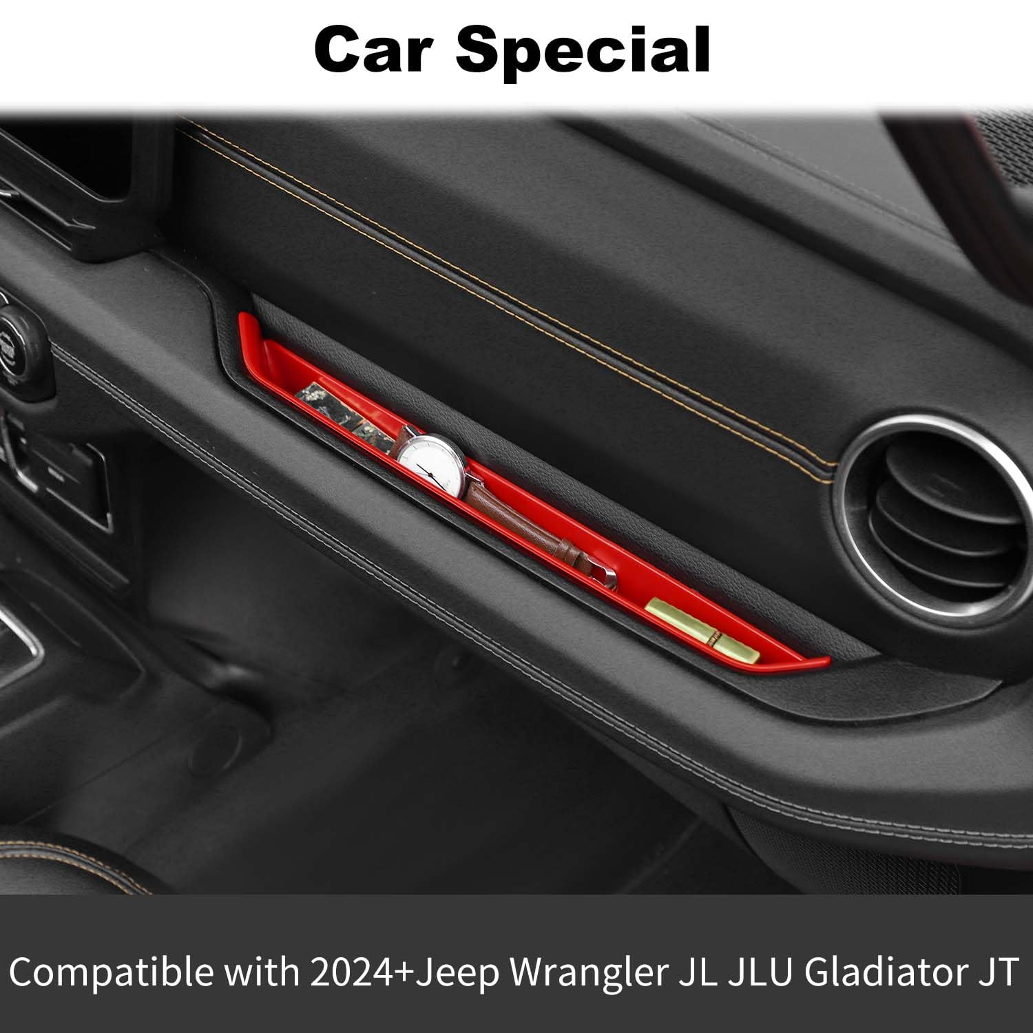 Snapklik.com : For Jeep JL JT Grab Tray Passenger Storage Box Organizer ...