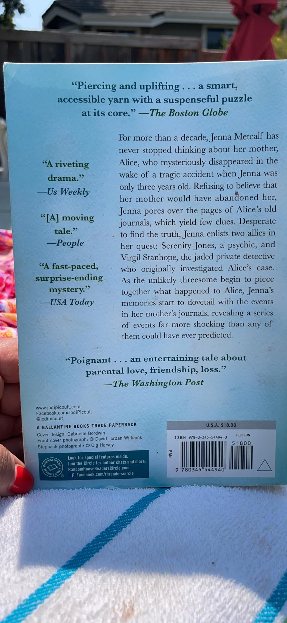 Leaving Time: Picoult, Jodi: 9780345813350: Amazon.com: Books