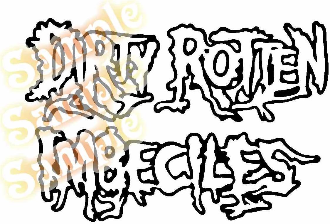 Amazon.com: DRI Dirty Rotten Imbeciles 001 Band Vinyl Decal Sticker ...