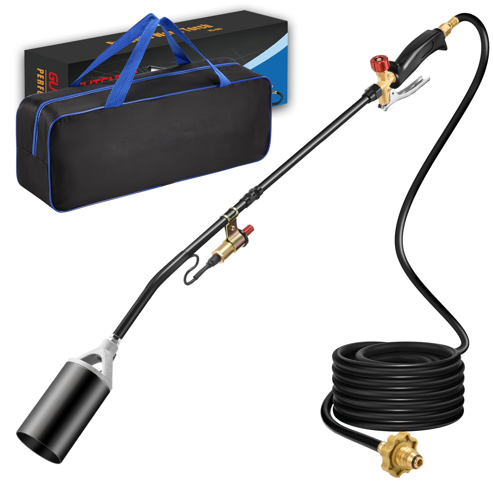 Buy Portable Propane Torch Weed Burner Kit with Storage Bag, High ...