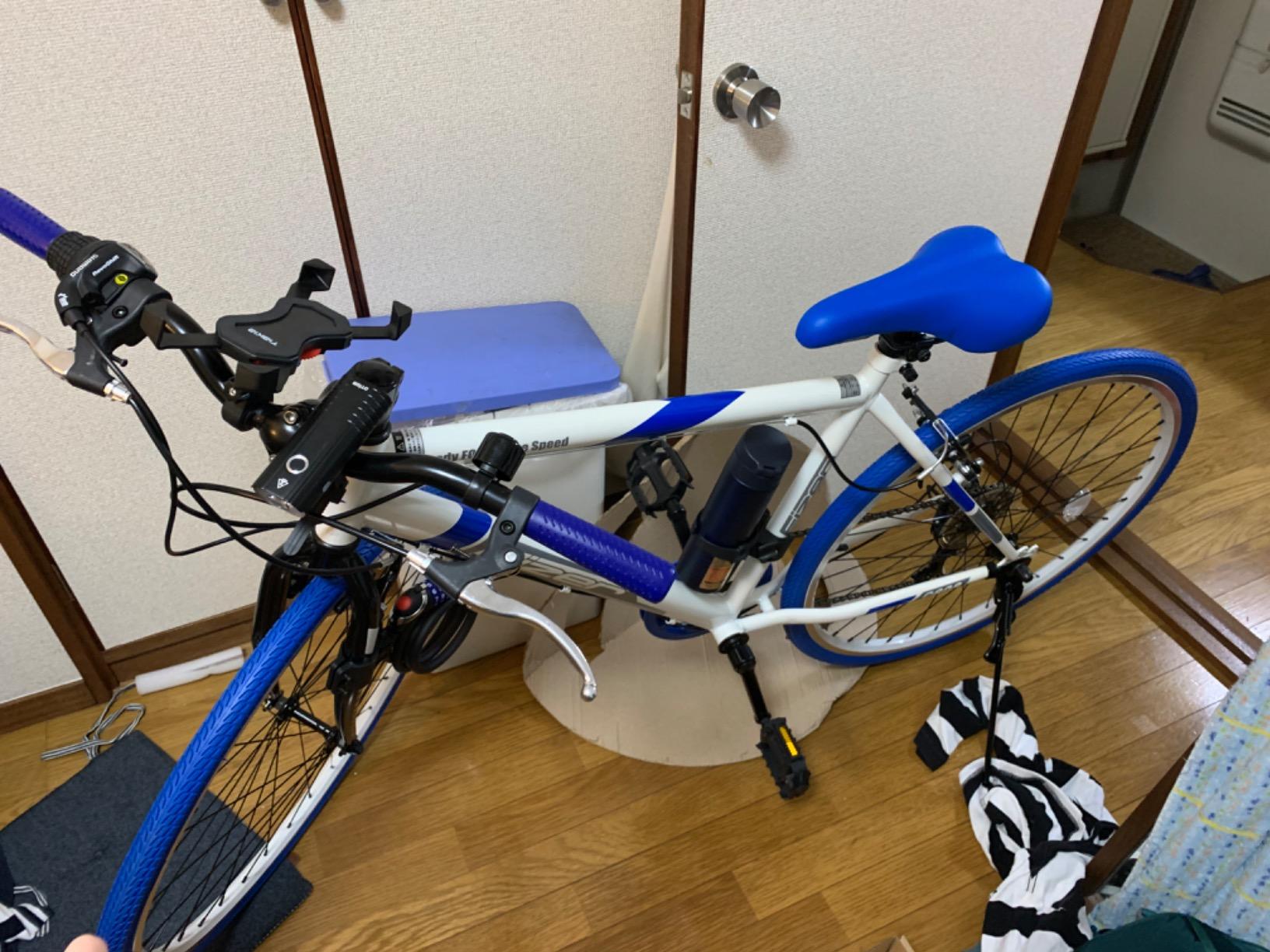 Amazon | Eizer(アイゼル) 【クロスバイク】街に合う! おしゃれなバイク! 7段変速で快適走行! 可変ステムであなたにピッタリハンドル高さ調整! 全5カラーバリエーション ...