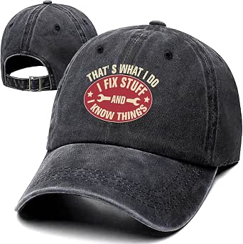 That's What I Do I Fix Stuff and I Know Things Funny Retro Washed ...