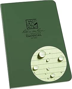 Amazon.com: Rite In The Rain Weatherproof Tactical Field Notebook, 4 5/ ...