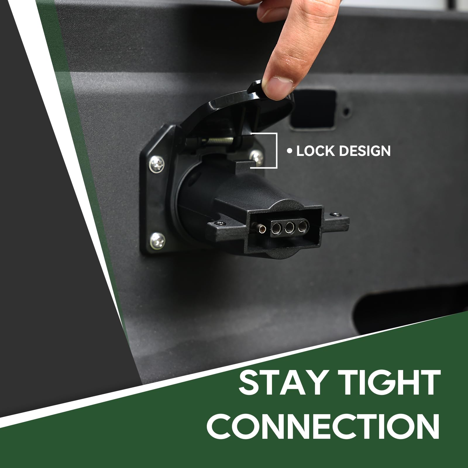 Snapklik.com : RVGUARD 12 Volt 7 Pin To 4 Pin Trailer Plug Adapter