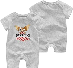 Amazon.co.jp: Gremlin Romper, Girls, Boys, Gizmo, Baby Clothes, Short ...