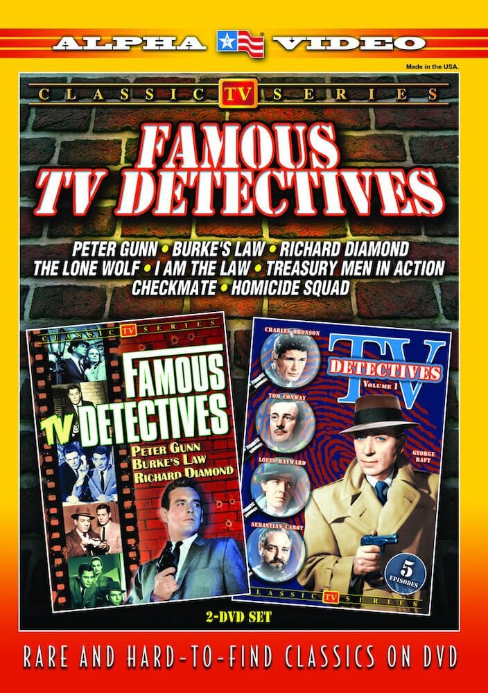 Famous TV Detectives Collection : Regis Toomey, Leon Lontoc, Herschel ...