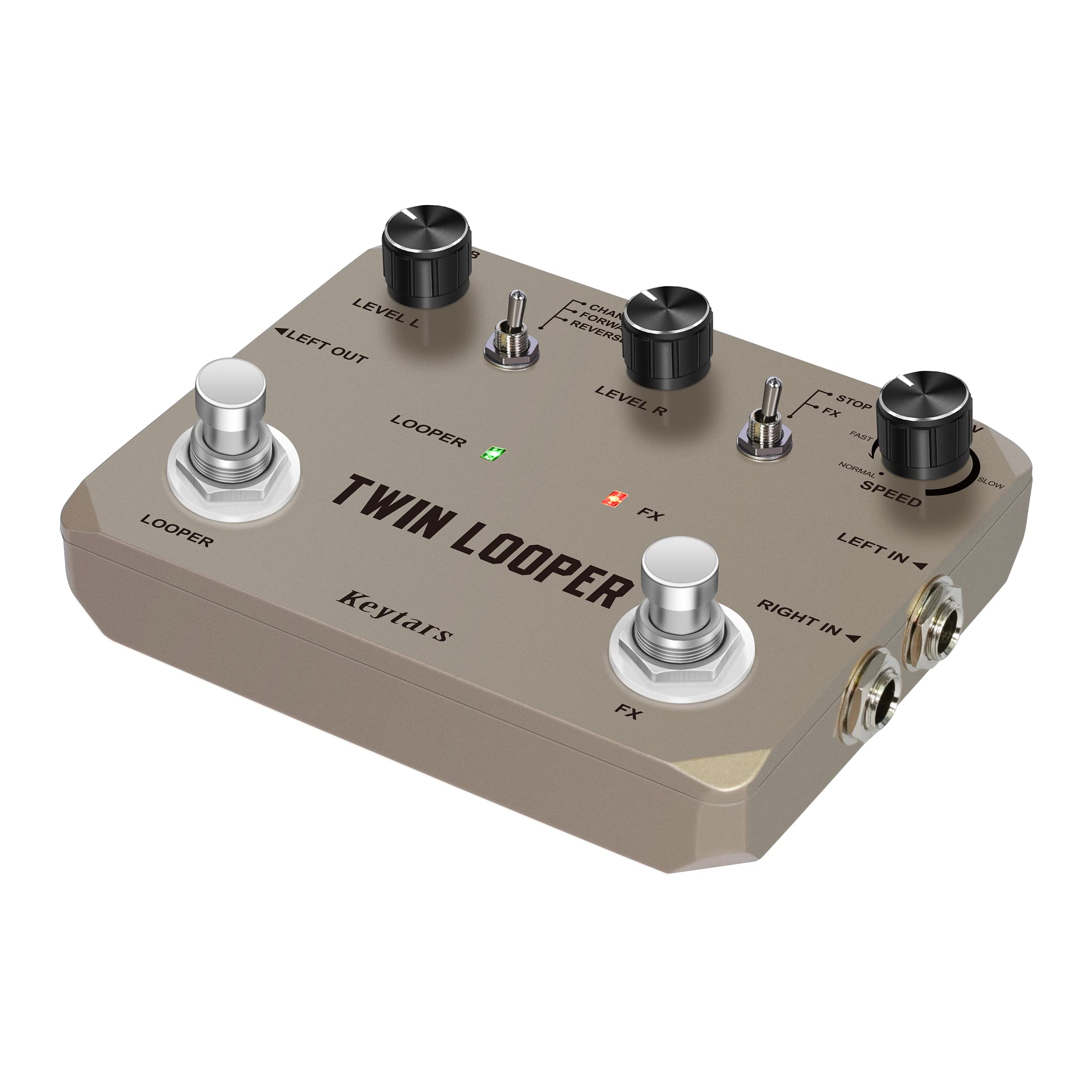Snapklik.com : Keytars Twin Looper Electric Guitar Effect Pedal Loop ...