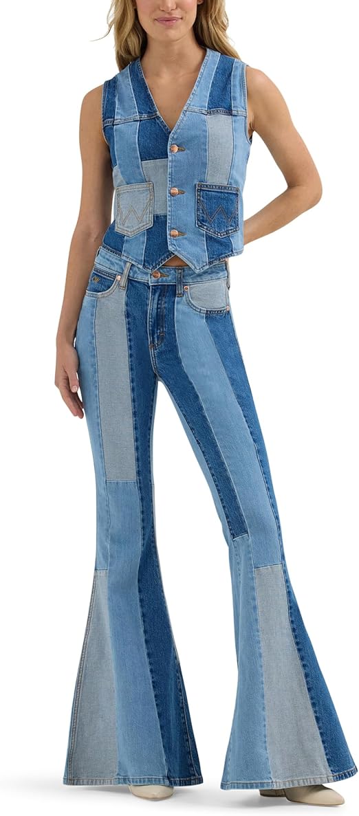 Wrangler® x Lainey Wilson Patchwork Jean, Patchwork, 31W x 30L at ...