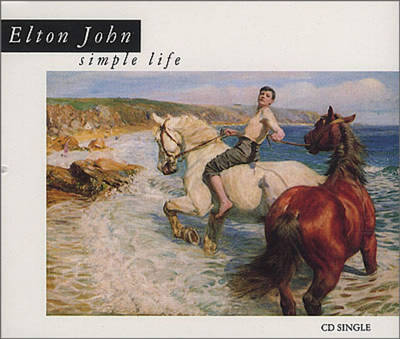 Elton John - SIMPLE LIFE CD UK ROCKET 1993 - Amazon.com Music
