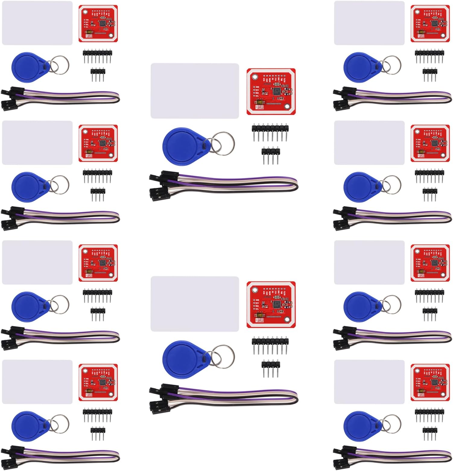 Amazon.com: 5pcs RFID Kit Mifare RC522 RFID Reader Module with S50 ...