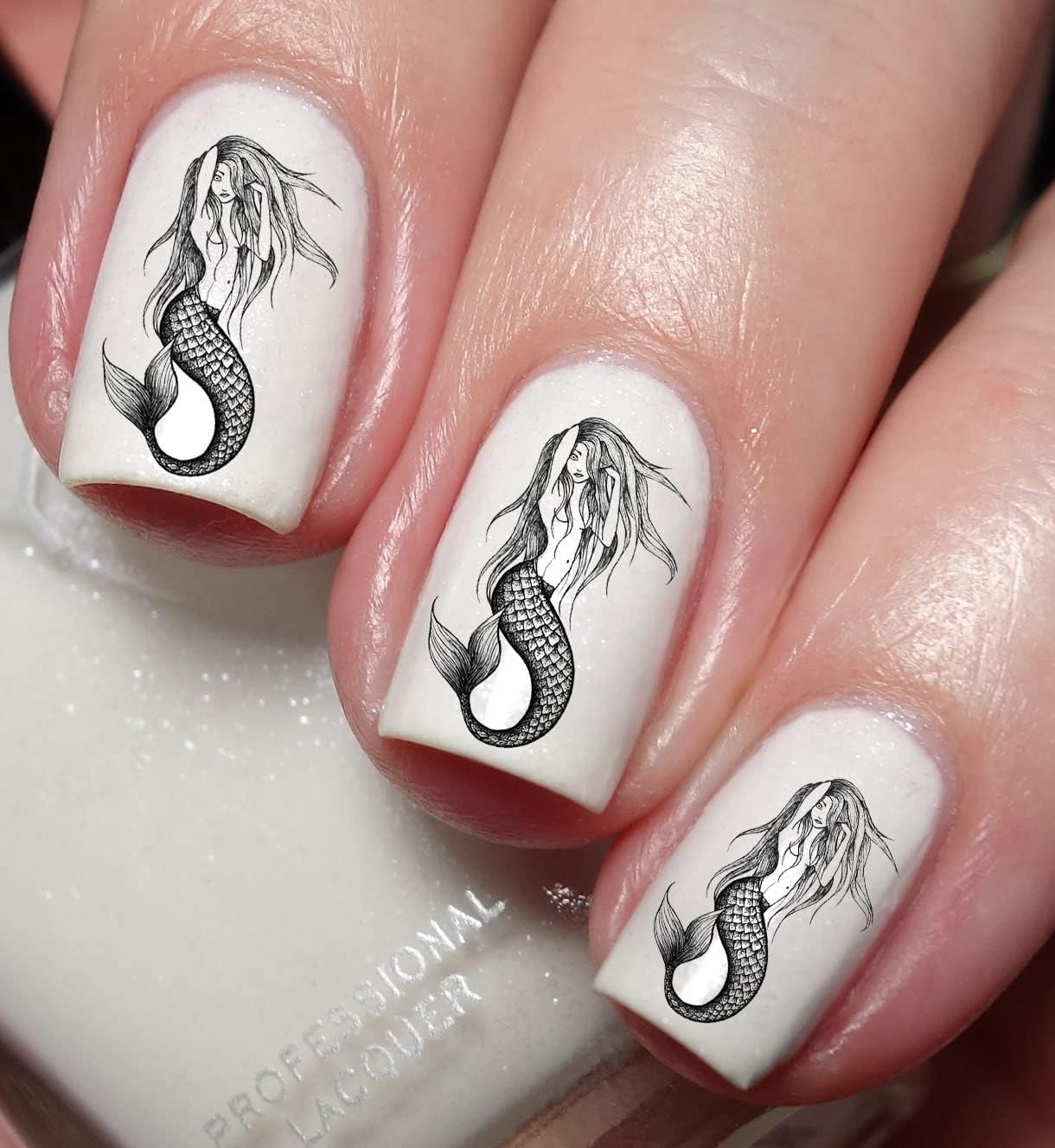 Amazon.com: Middle Finger Nail Art Decal Sticker : Beauty & Personal Care