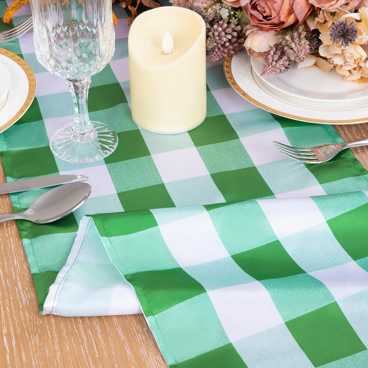 Amazon.com: MLMW 2 Pack Buffalo Checked Table Runners 12 X 108 Inches ...