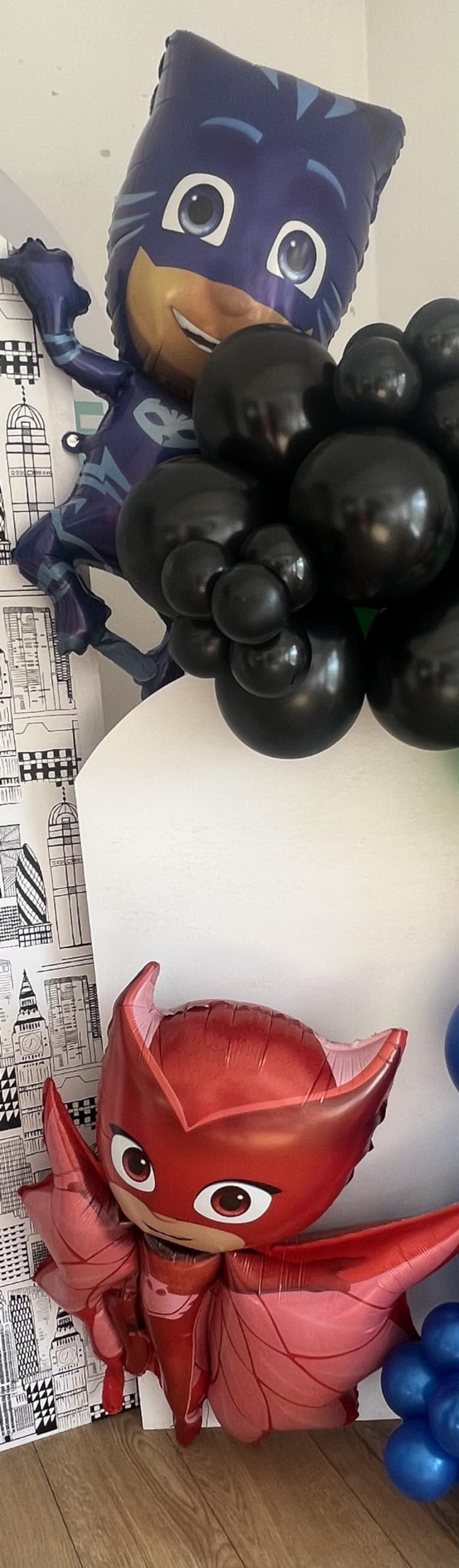 Toyland® Set of 3 PJ Masks Foil Shape Character Balloons - Catboy ...