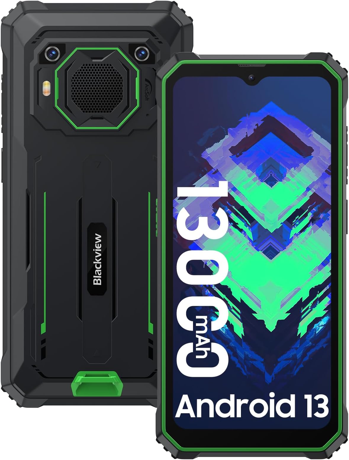 Amazon.com: OUKITEL WP36 2024 Rugged Smartphone - 10600mAh Rugged Phone ...