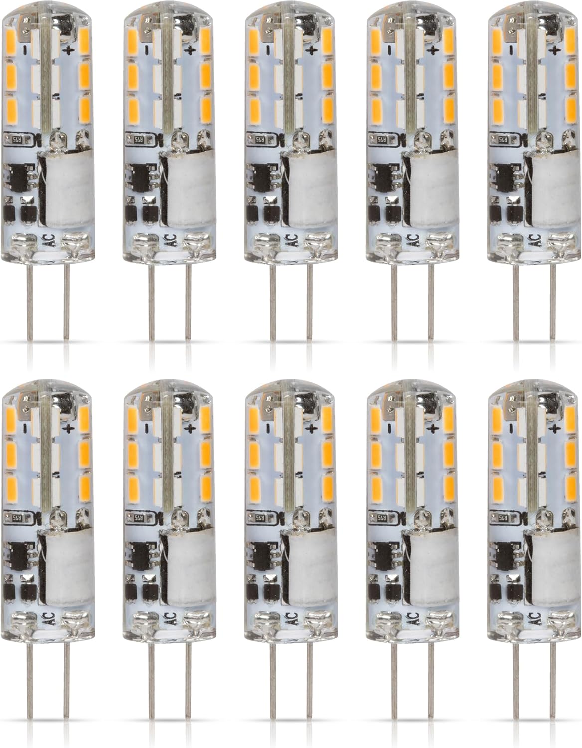 Simba Lighting LED G4 Bulb (10 Pack) 1.1W T3 10W Halogen Replacement ...