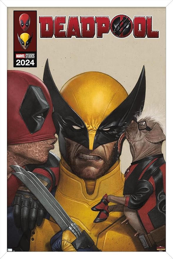 Amazon.com: Trends International Marvel Deadpool & Wolverine - Homage ...