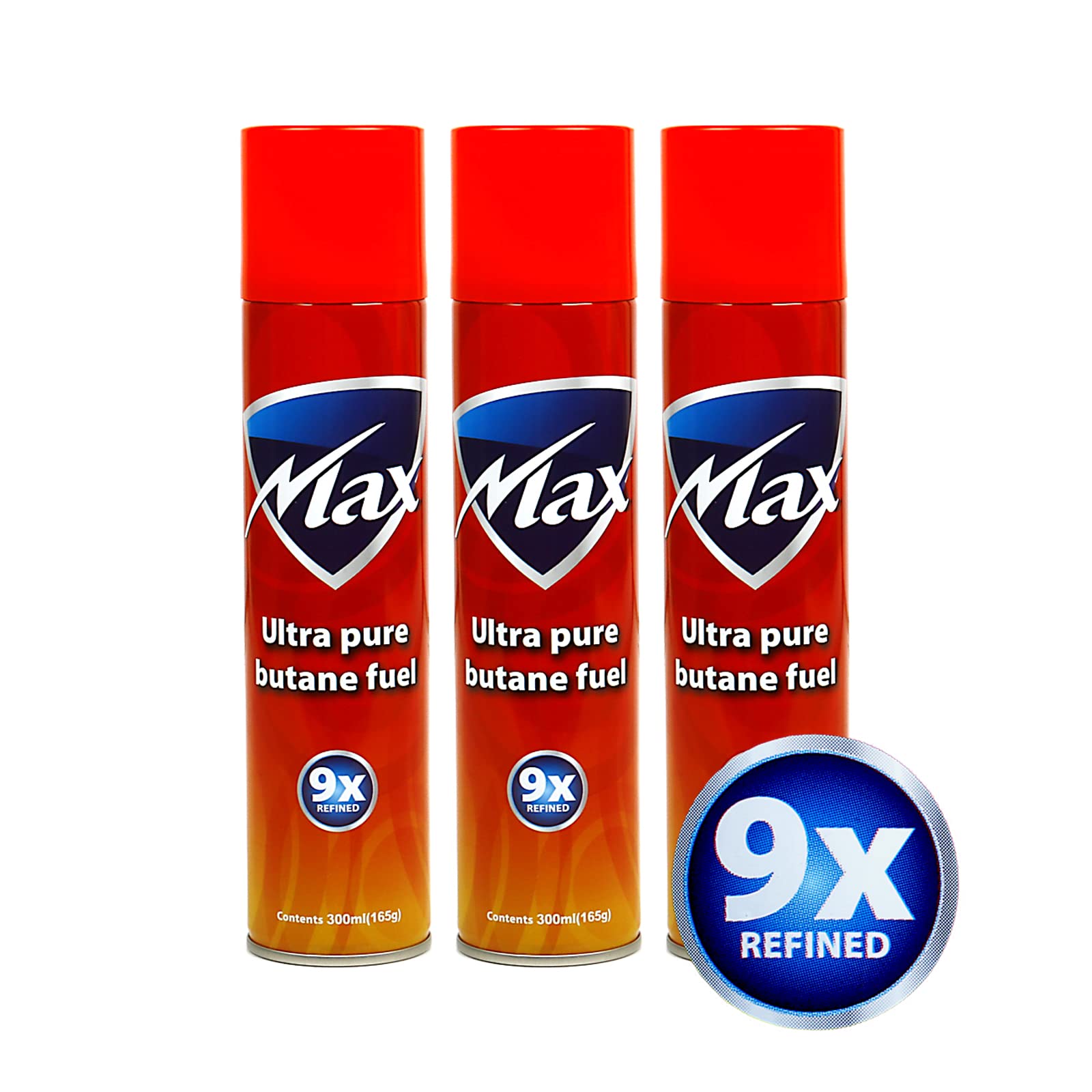 Premium Ultra Pure Butane Gas Refill Lighter Bottle 9X Refined 7 Nozzle ...