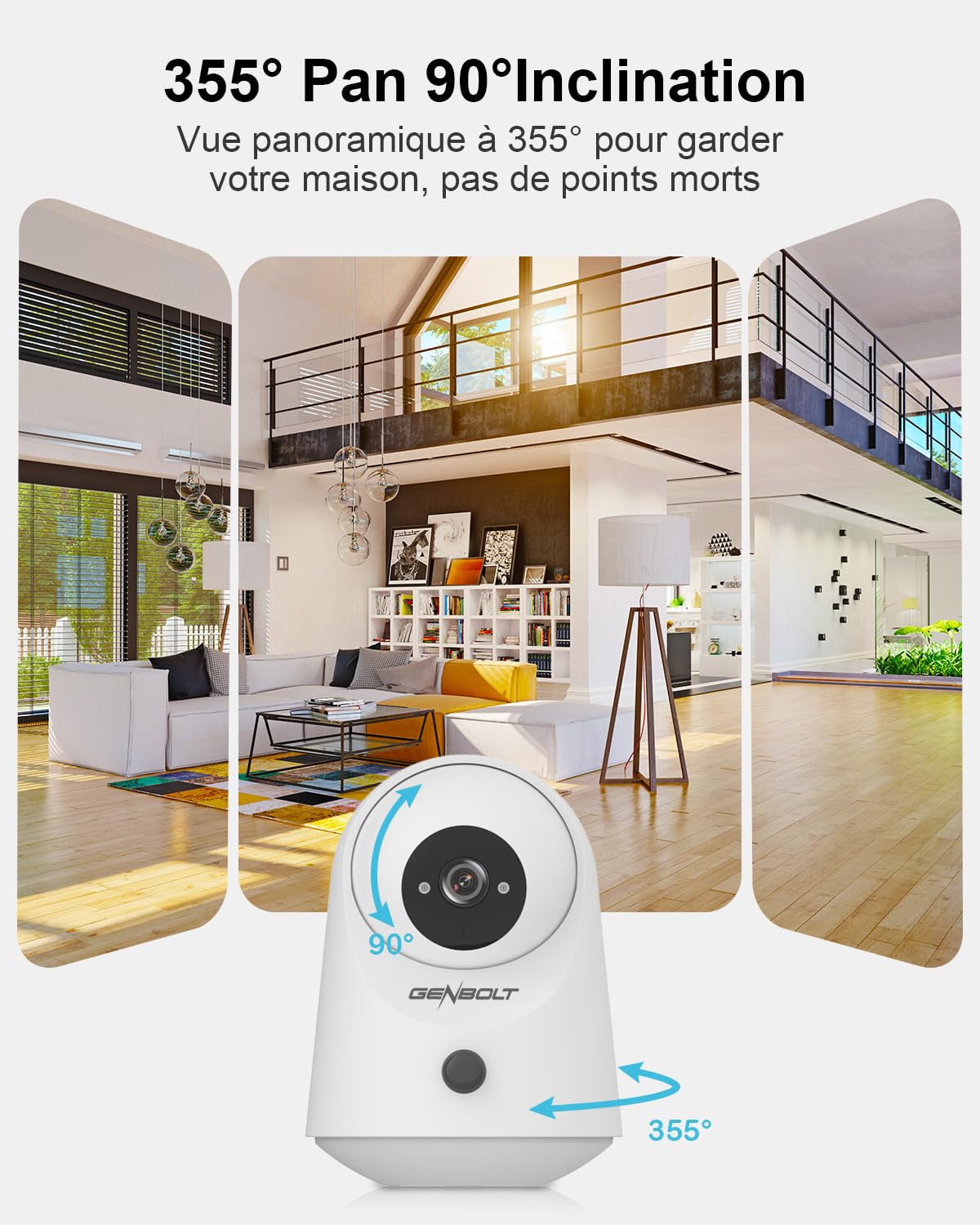 Camera Sans Wifi Surveillance 3g 4g Autonome Sans Internet