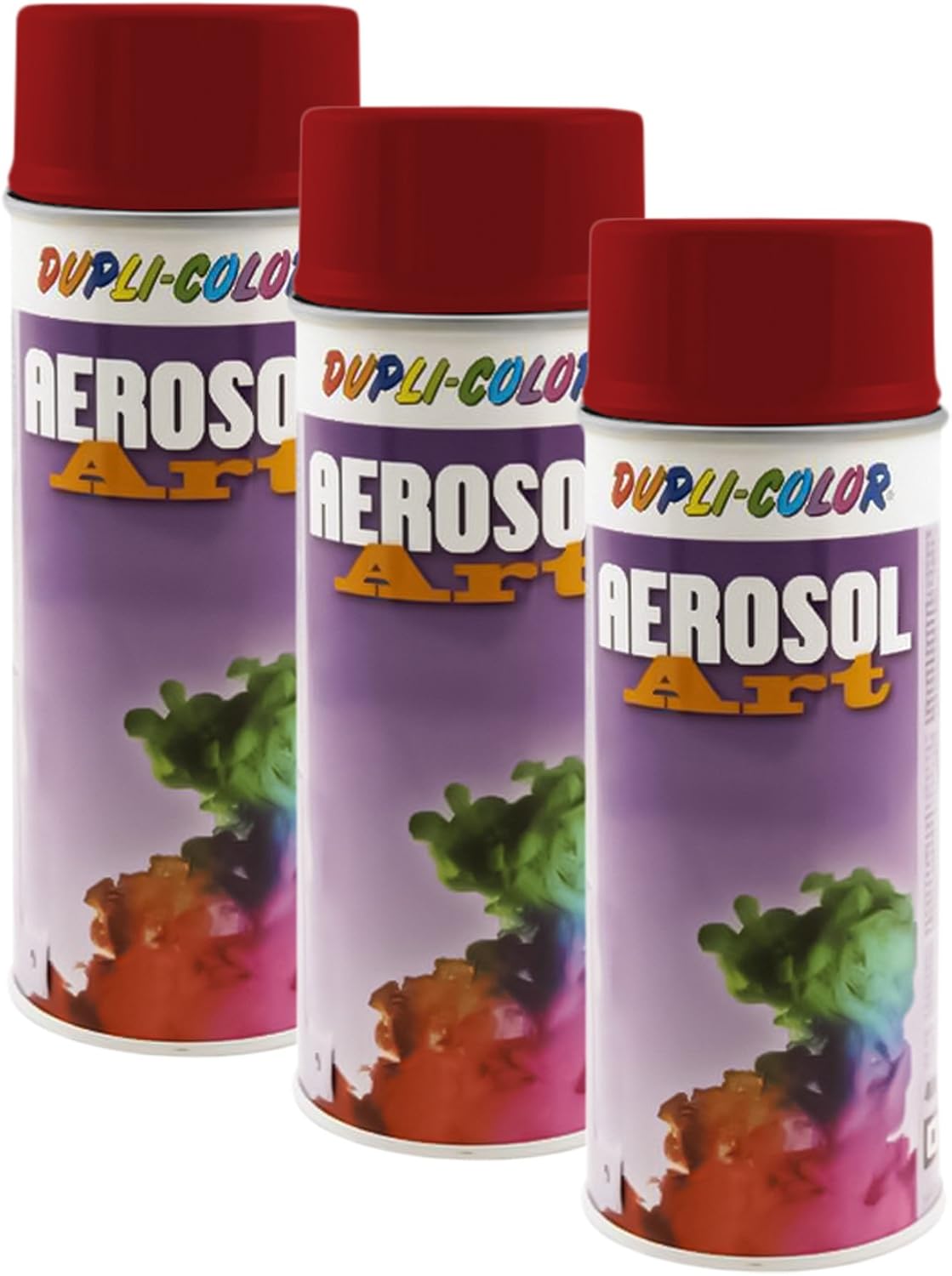3 X DUPLI Color AEROSOL RAL Vernice Spray 3000 Rosso Fuoco : Amazon.it ...