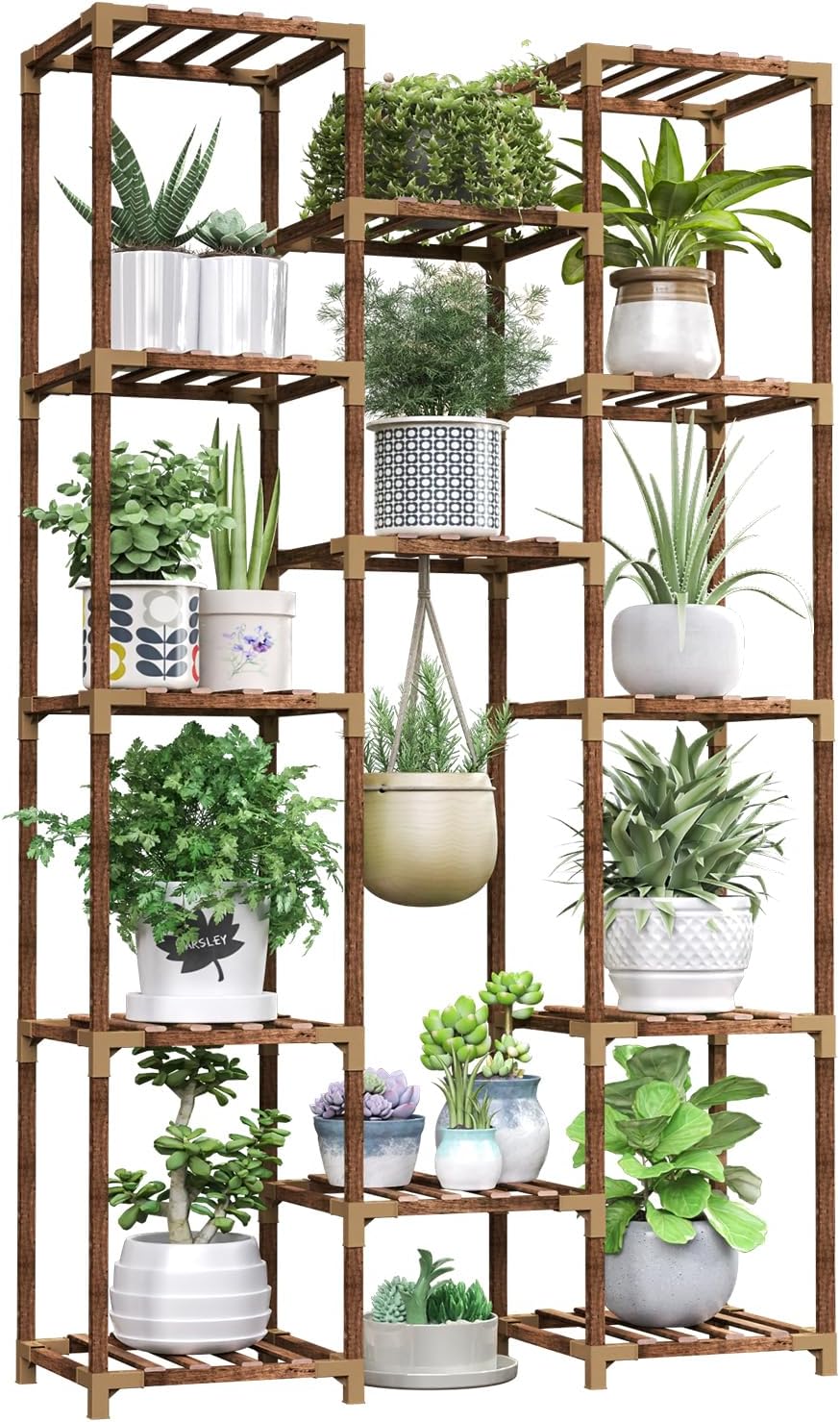 Amazon.com : HOMKIRT Tall Plant Stand Indoor Outdoor, 13 Tier Large ...