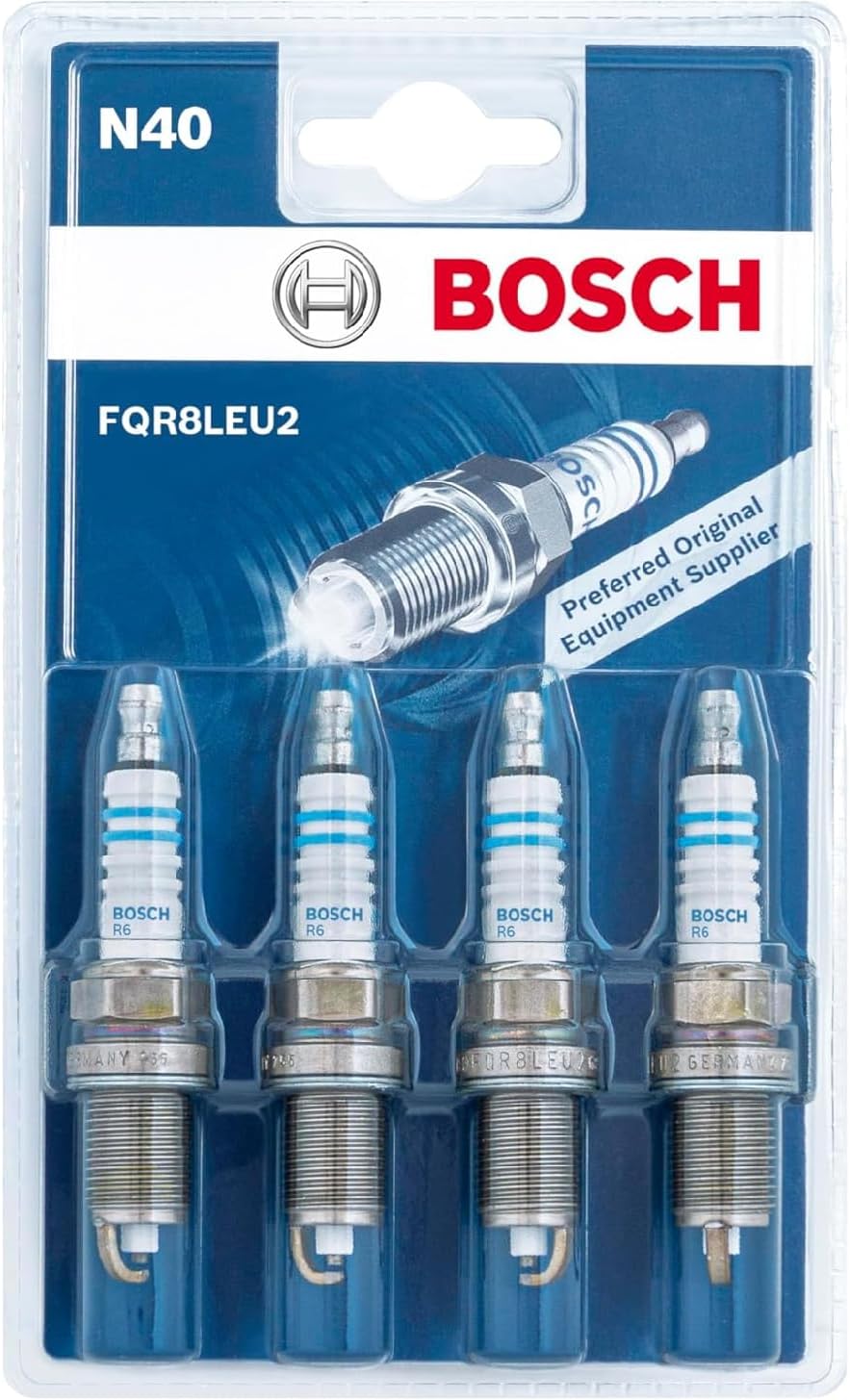 Bosch 0242230806 (N40), Spark Plug Set of 4 - for a Reliable Gasoline ...