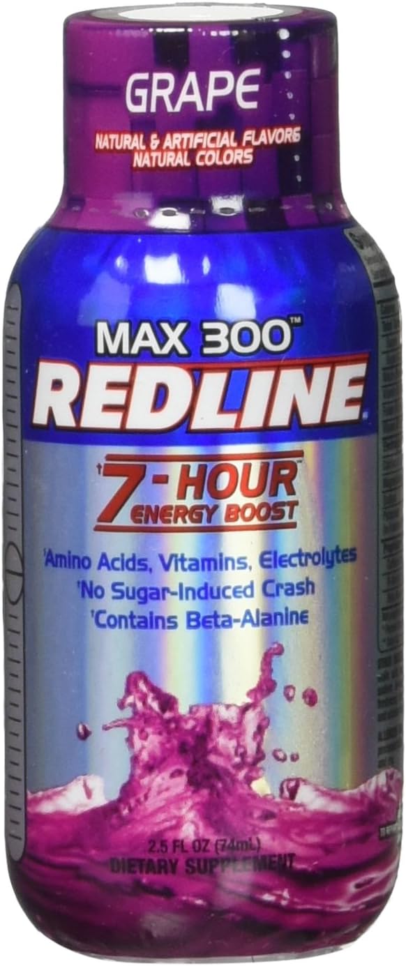 Amazon.com: VPX Redline Power Rush 7-Hour Energy Max 300 Shot ...