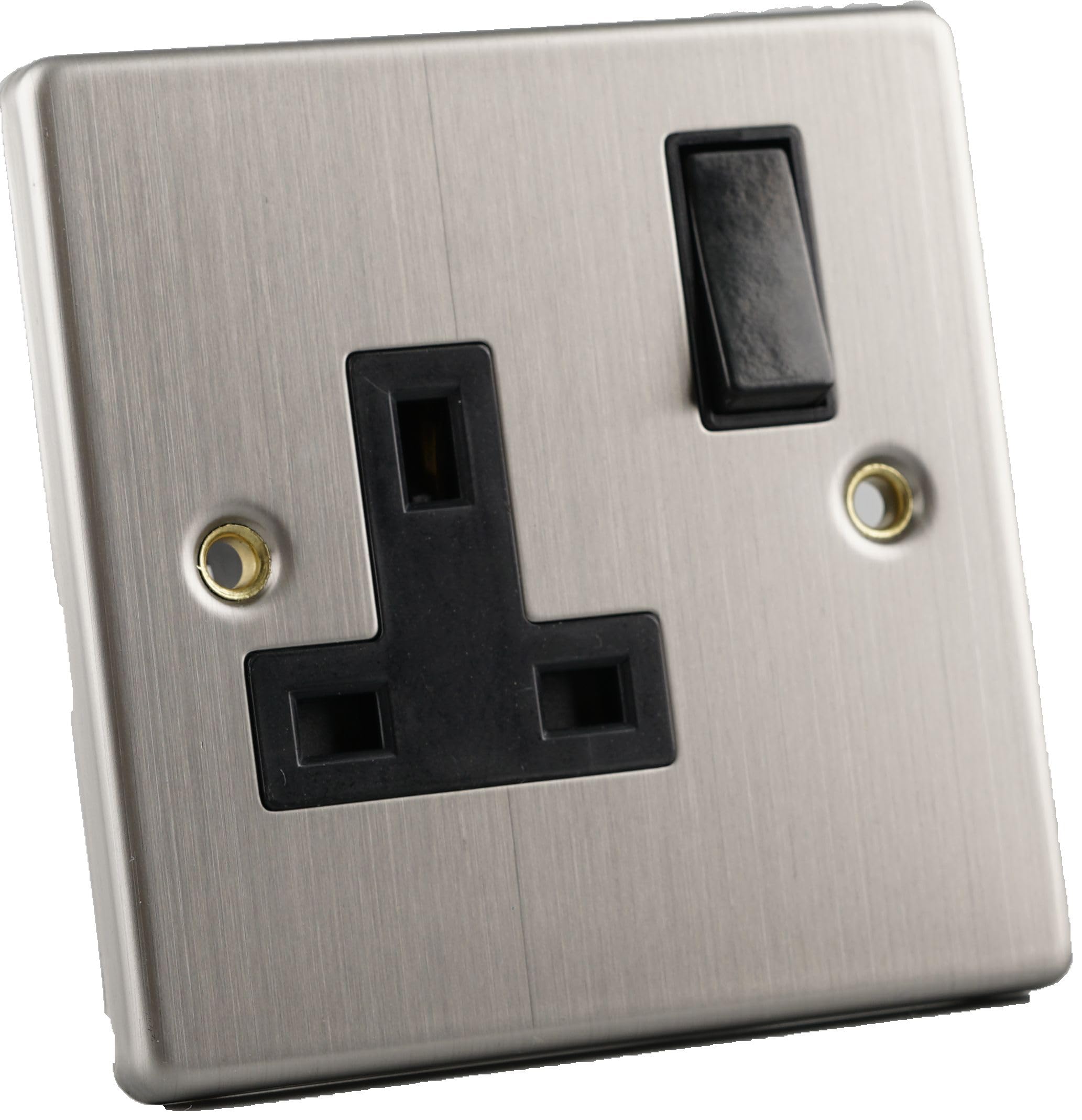 Stainless Steel Switches And Outlets MLLIZH 6 Pack 1 Gang Decorator