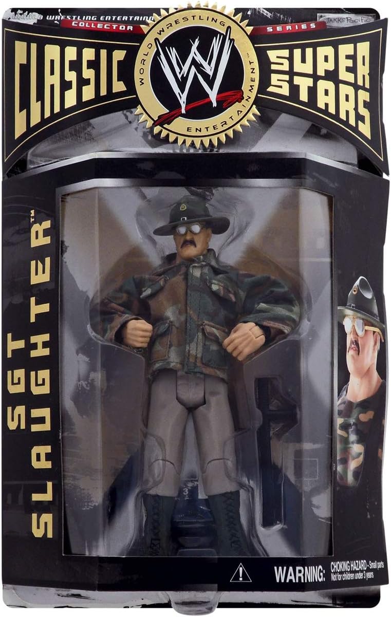 WWE Collector Series 2 Figure: SGT. Slaughter : Buy Online at Best ...