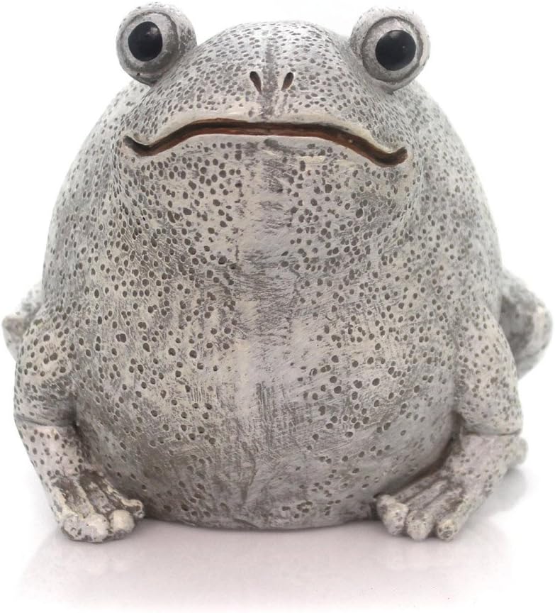 Amazon.com : Esschert Design Frog Prince statue - small (TT10),brown ...