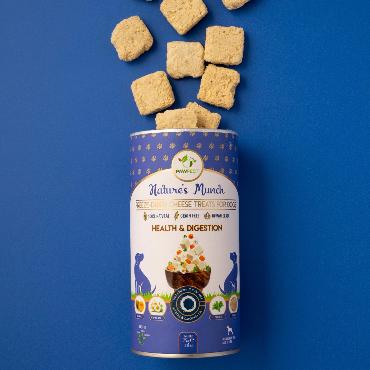 Pawfect Nature’s Munch Freeze Dried Functional Cheese Treat- Health ...